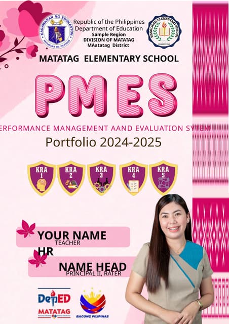 RPMS 2023-2024 PORTFOLIO for Master Teacher.pptx | Educational ...