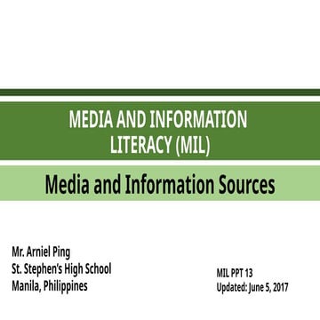 6.MIL 5. Media and Information Sources.pptx