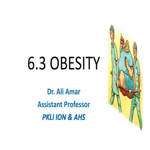 Obesity, assessment and anatomic different in fat deposition | PDF