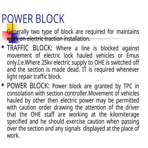 POWER BLOCK_____________________________ | PPT