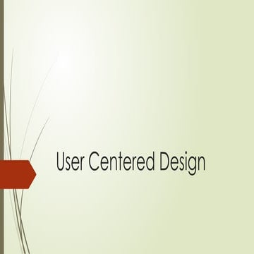 Materi User Centered Design(UCD) Perkuliahan Sistem Informasi Semester ...