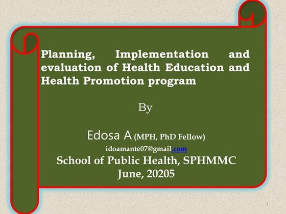 Health Education Program Planning and Implementation Strategies.pptx