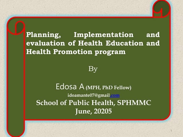 Health Education Program Planning and Implementation Strategies.pptx
