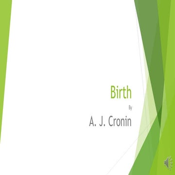 Birth Chapter Class 11 English CBSE.pptx