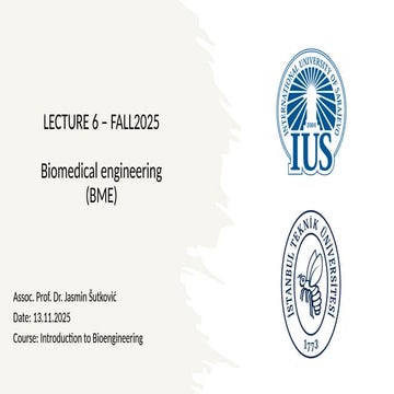 Biomedical engineering (BME) | PPT