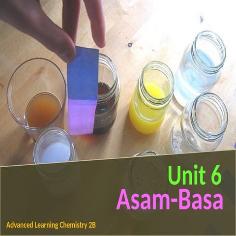 materi asam basa kelas 11 semester dua.p | PPTX