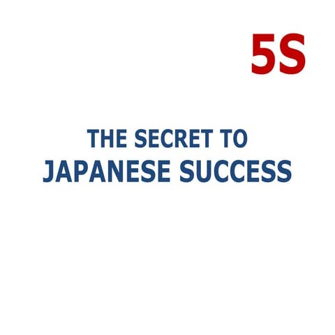 Comprehensive Guide to 5S Methodology for Workplace Efficiency and ...