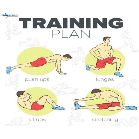 Training Plan: Simple Bodyweight Exercises for Daily Fitness | PDF