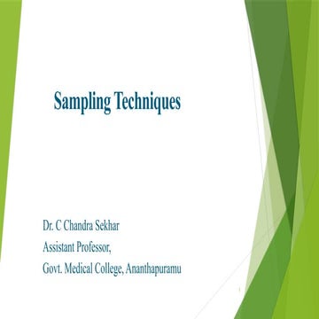 Comprehensive Guide to Sample Size Determination in Medical Research | PPTX