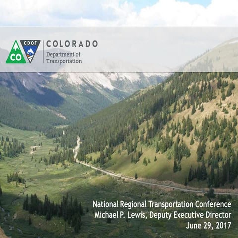 Colorado DOT | PPTX