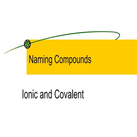 6 3 Naming Compounds | PPT