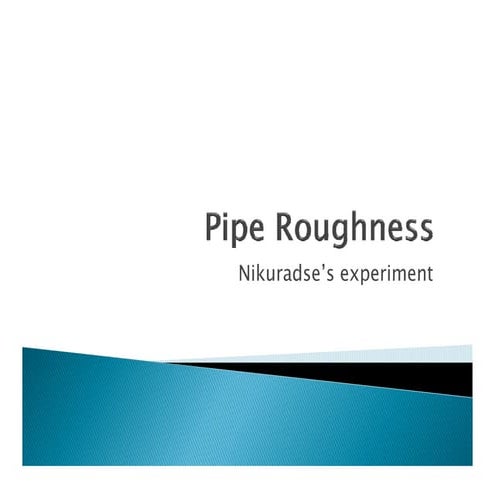 6-7-8.Fluid Flow in pipes couse of fluid mechanics 2 | PDF