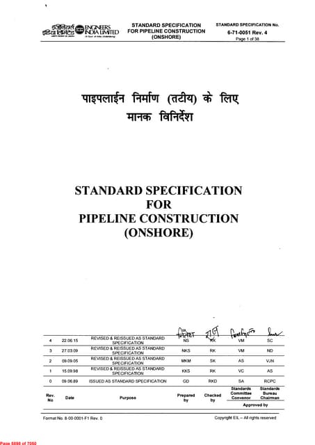 Saudi Aramco Engineering Procedures (SAEP) 5 | PDF