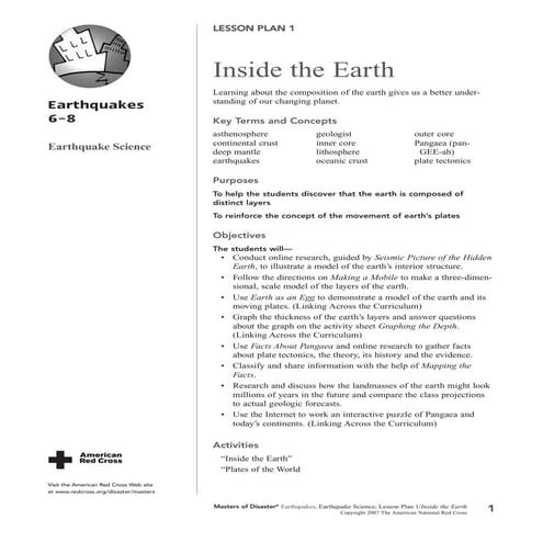 6 8 inside the earth | PDF | Geology | Science