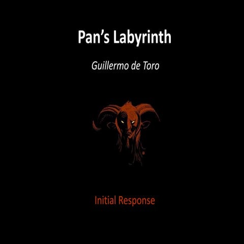 Pan's Labyrinth - El laberinto del fauno -English study guide | PDF
