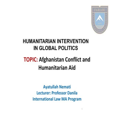 Afghanistan-Conflict-and-Humanitarian-Aid-1.ppt