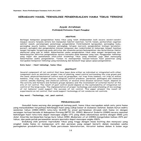 6 ayyub-hama tikus | PDF