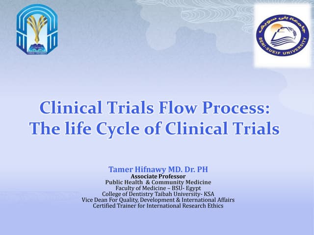 Clinical trial process | PPTX