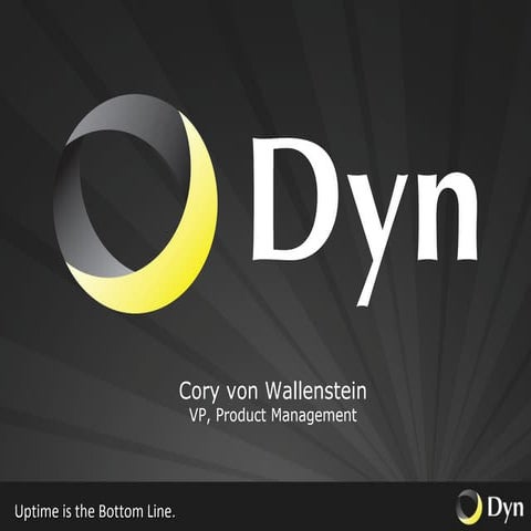 DNS in the Cloud | PPT | Cloud Computing | Internet