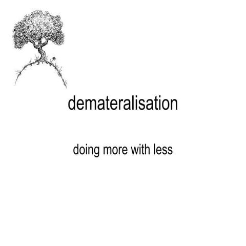 6 Dematerialisation | PPS