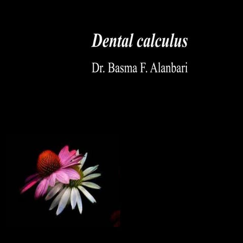 Dental calculus & other local contributing factors | PPTX
