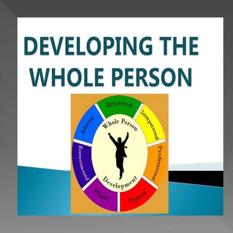 6_Developing_ the_whole_person.ppt______ | PPT