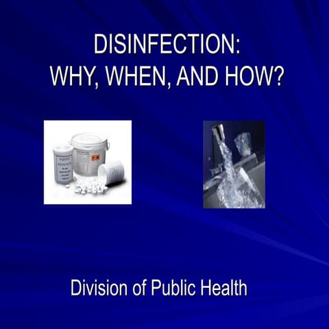 6-DisinfectionOfprivateWellswhenwhyandhow.ppt