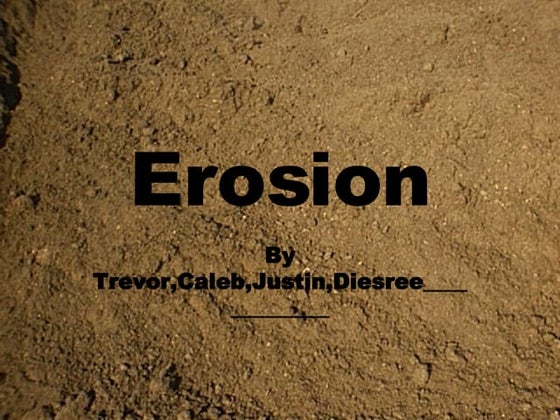 3 Erosion | PPT