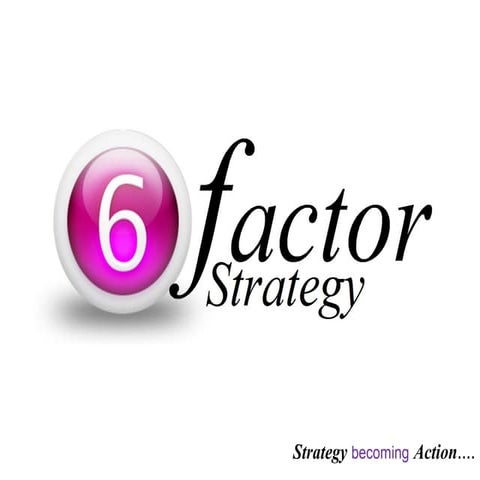 6-Factor Strategy | PDF | Business Administration | Business