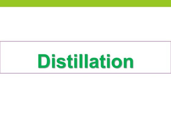Simple distillation | DOCX