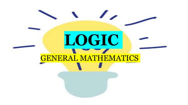 Proposition (Logic) | PPTX
