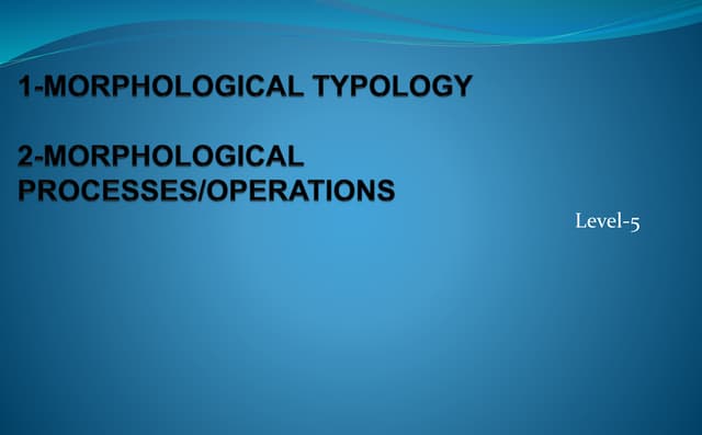 Allomorphs - Dr. Shadia Yousef Banjar | PDF
