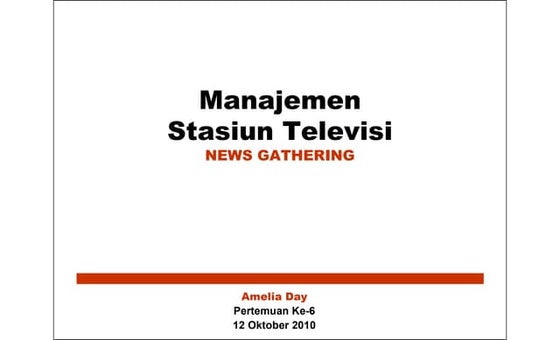 The news production process | PPT