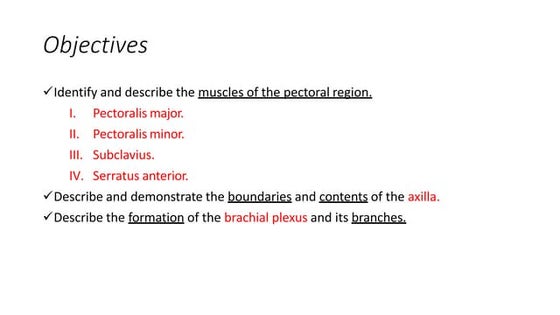 4-AXILLA.ppt anatomy of the axillary region | PPT