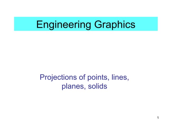 Unit 2c-16-projection-of-planes | PPT