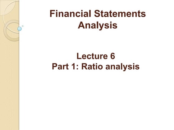 The Most Common Types of Financial Analysis | PDF