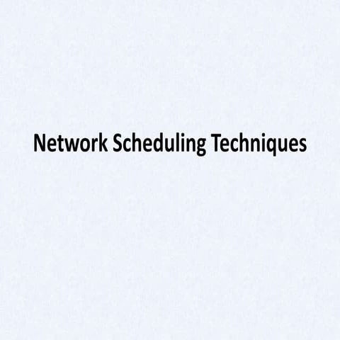 6- Scheduling & Networking Ch 6 project m.pptx