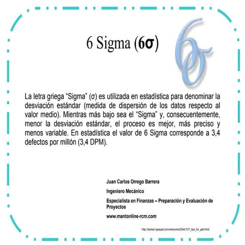 6 Sigma (6σ) | PPT