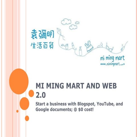 6. Social 2.0 Mi Ming Mart And Web 2.0 Erica Yuen | PPT