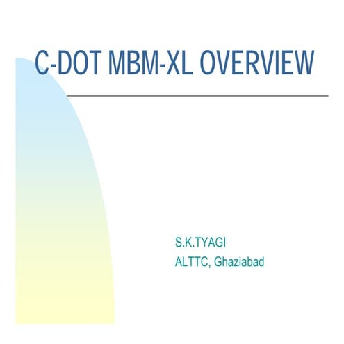 Matrix Telecom Solutions: ETERNITY MEX - The ULSB MK III Switch | PPTX