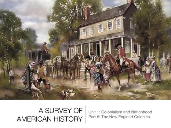 Life in Colonial New England | PPT