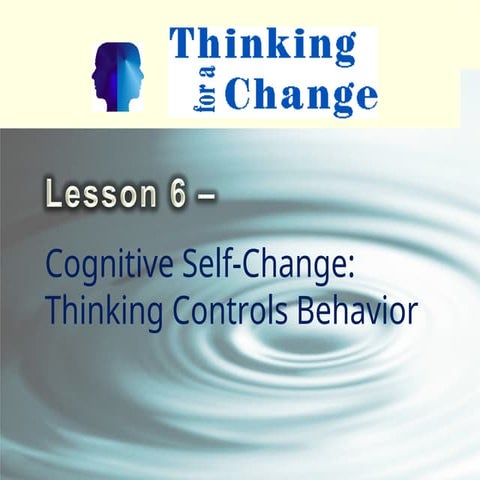 Thinking Controls Behavior of human being | PPT