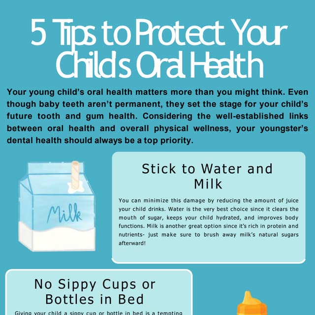 6 Tips to Protect Your Childs Oral Health | PPTX
