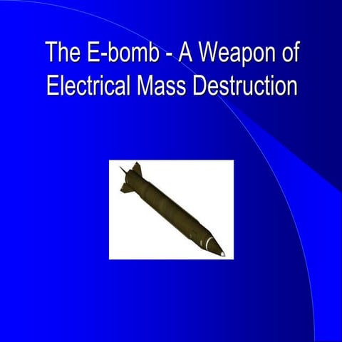 E BOMB | PDF