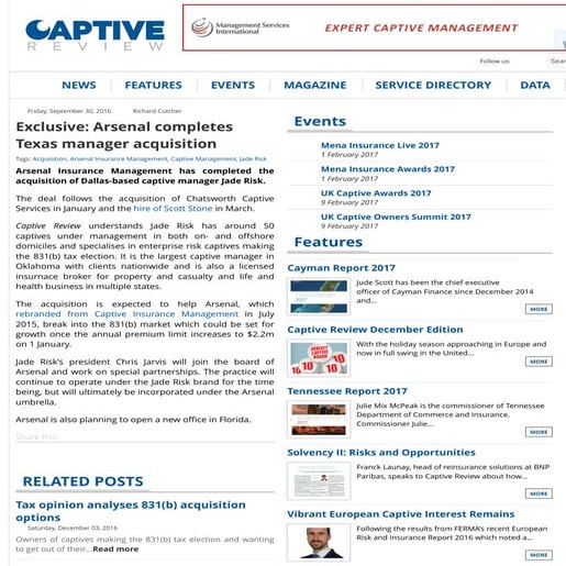 Exclusive: Arsenal completes Texas manager acquisition | Captivereview ...