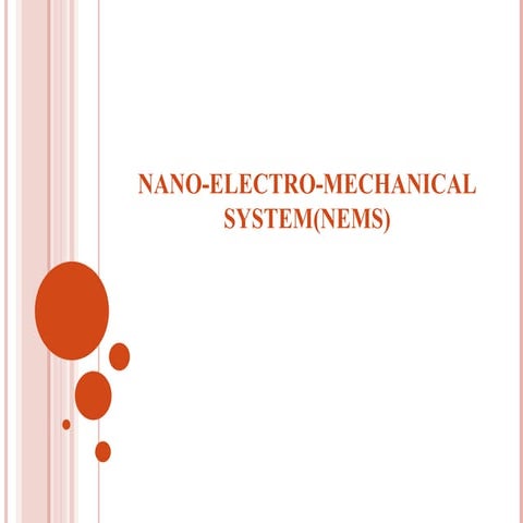 nano electro mechanical systems systemssss | PPT | Free Download