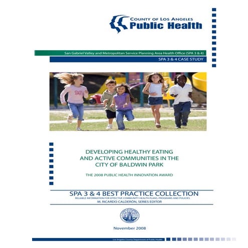 Developing Healthy Eating Active Communities in the City of Baldwin ...