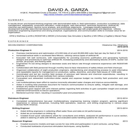David Garza - Resume | DOC