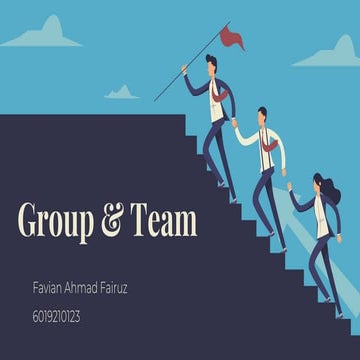 Pengertian Group dan Team | PDF