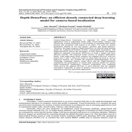 “Depth Estimation from Monocular Images Using Geometric Foundation ...